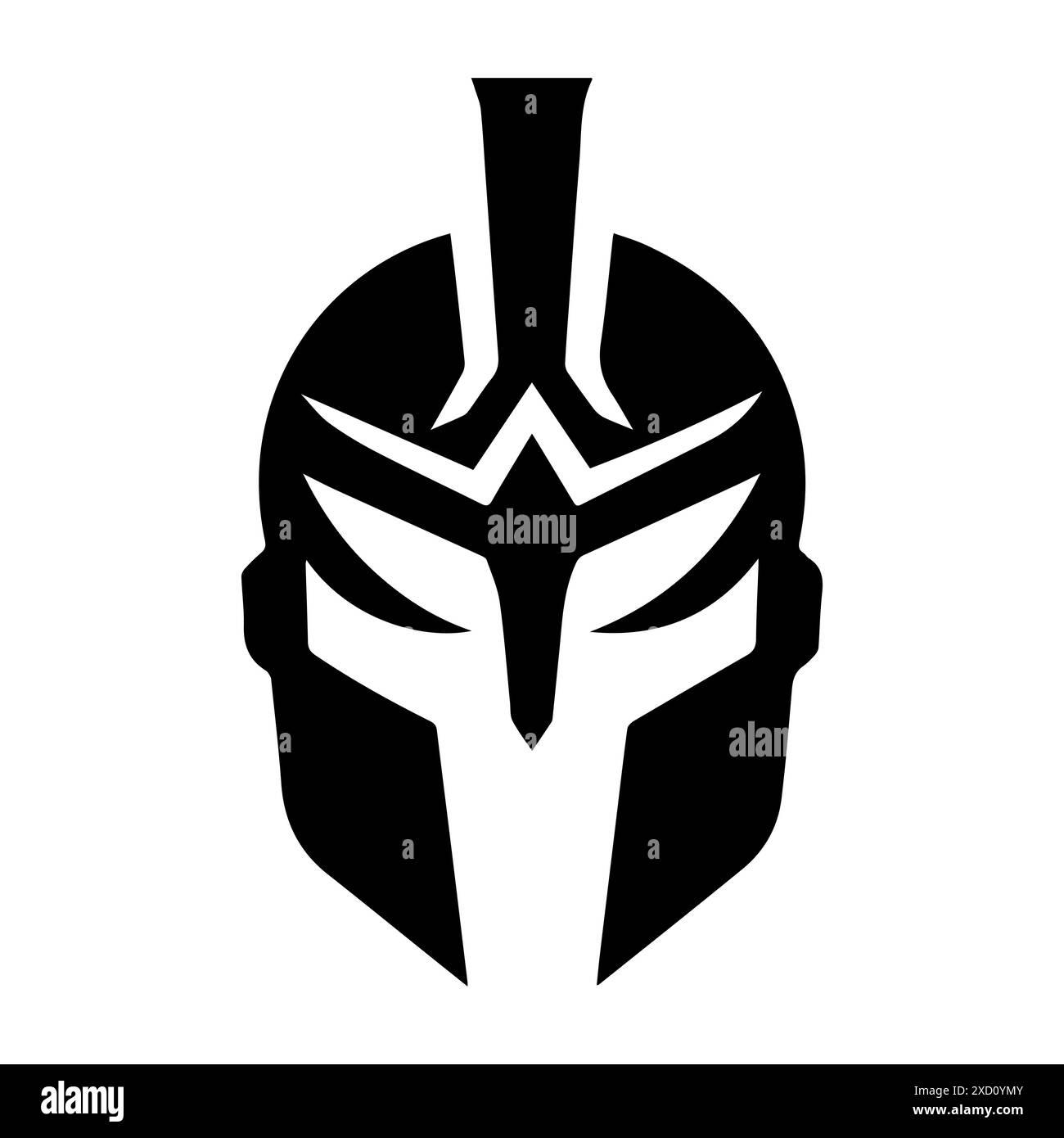 Gladiator power logo or modern line icon. Vector line art and icon ...