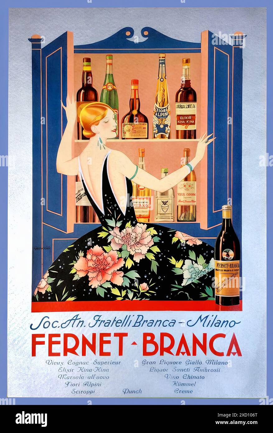 Fernet-Branca Soc. An. Fratelli Branca Milano 1929. - Vintage ...
