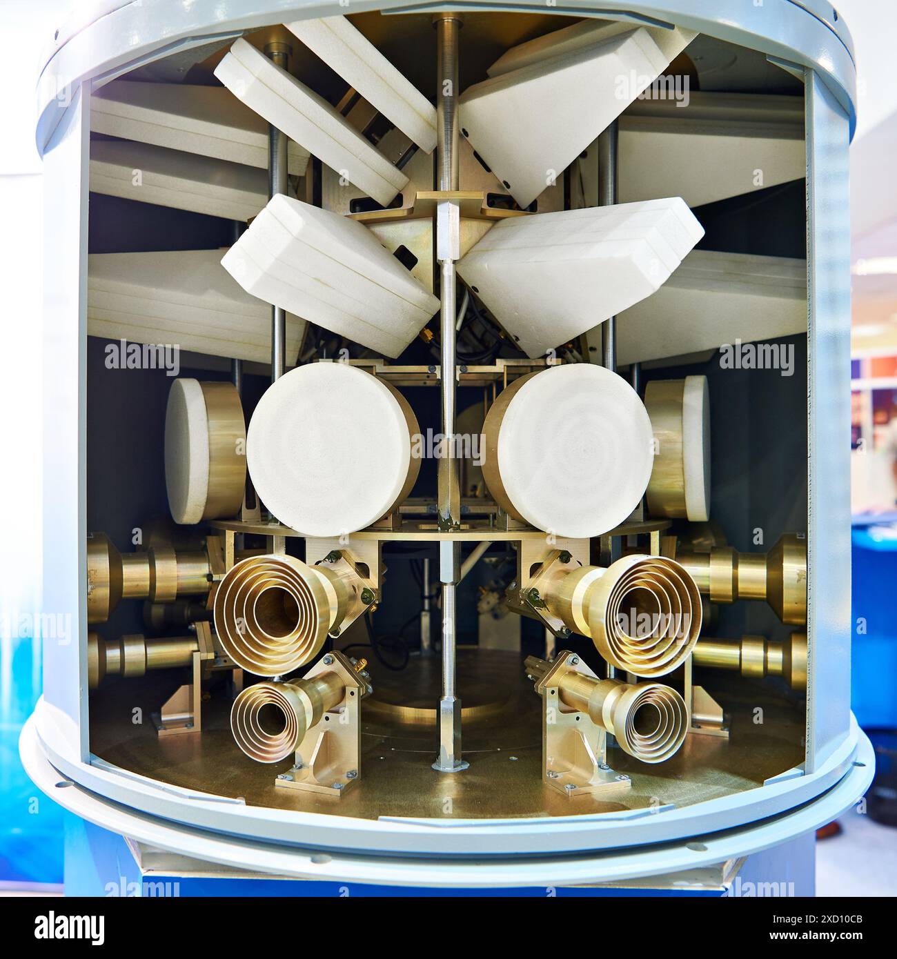 Ring antenna array for receiving radio signals in a circle Stock Photo ...