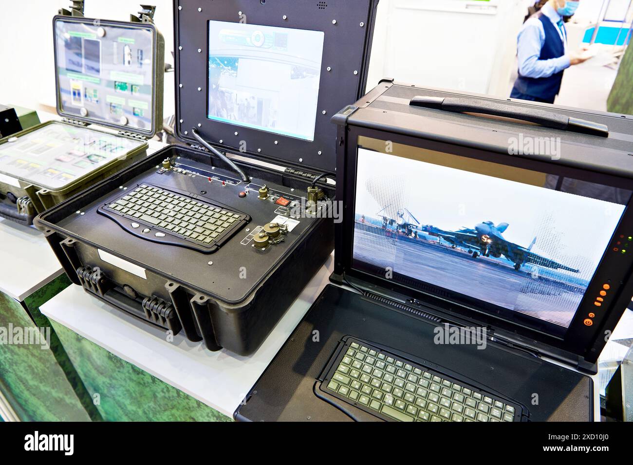 Protected military industrial computers and laptops Stock Photo - Alamy