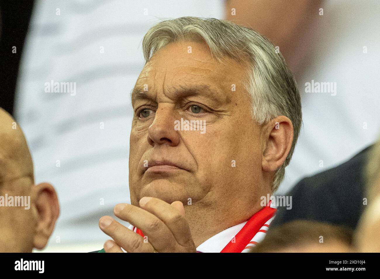 Viktor Orbán, GER, Germany (GER) vs. Ungarn (HUN), Fussball Europameisterschaft, UEFA EURO 2024 ...
