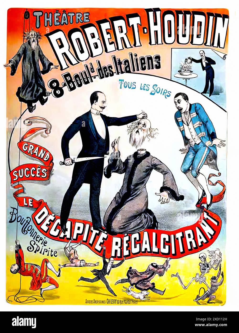 Théâtre Robert-Houdin, Grand Succès, Le Décapité Récalcitrant ...