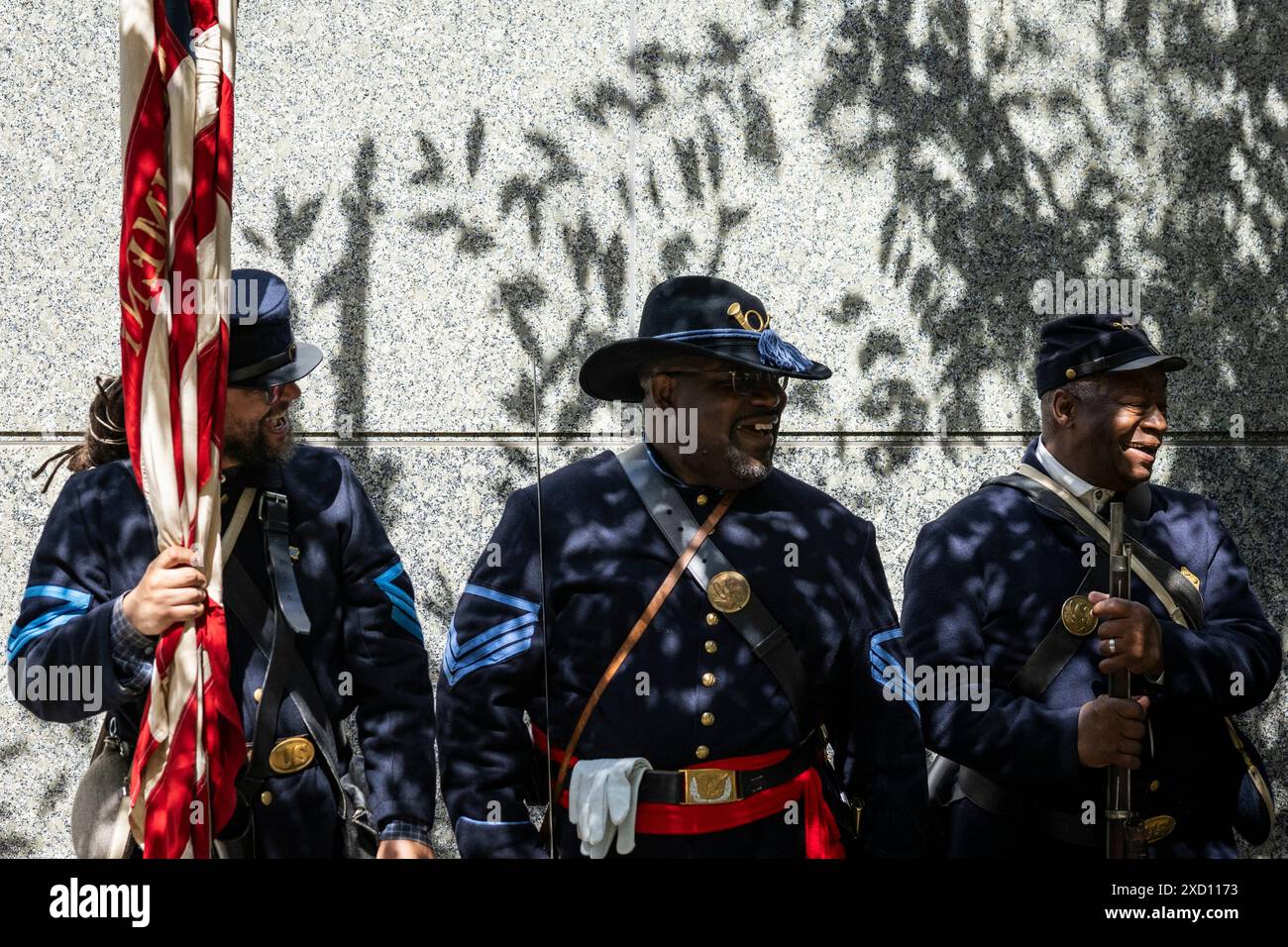 Washington, United States. 19th June, 2024. Members of the U.S. Colored ...
