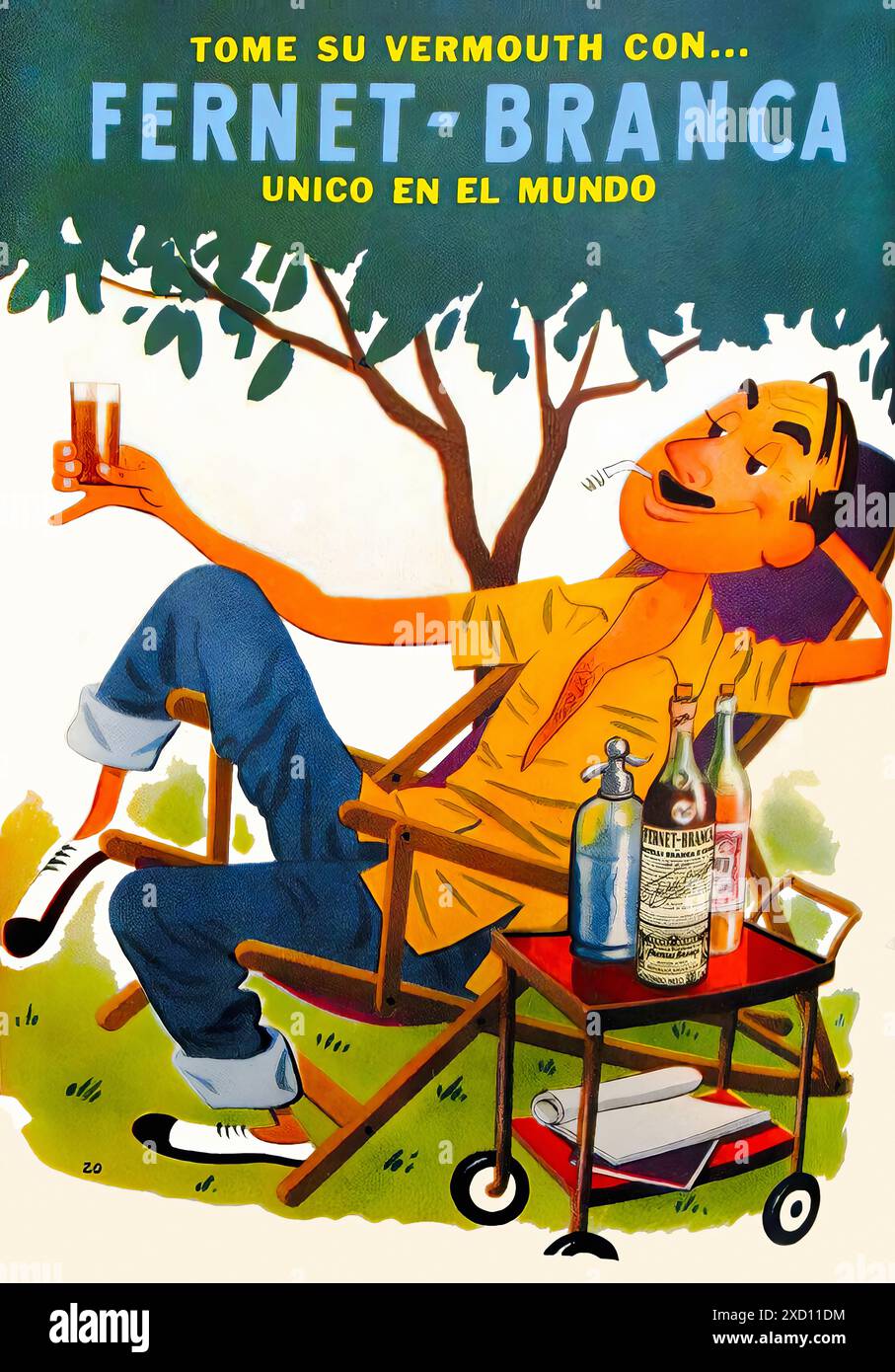 Fernet-Branca, Tome su vermouth, Argentina, c. 1950s. - Vintage ...