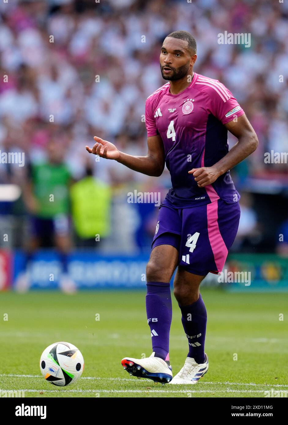 Germany's Jonathan Tah during the UEFA Euro 2024 Group A match at the ...