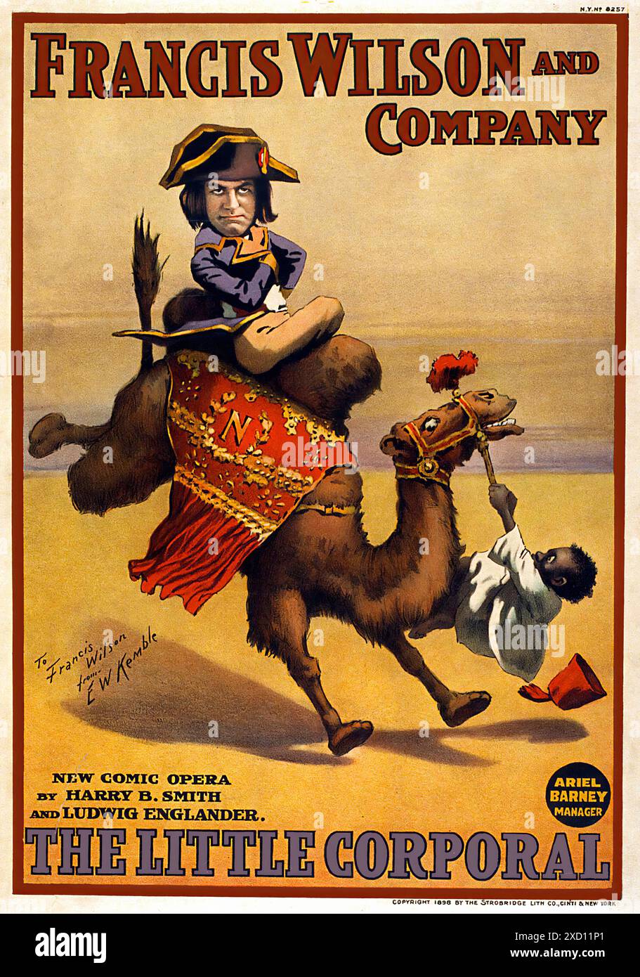 Francis Wilson & Company, The Little Corporal, 1898. - Vintage ...