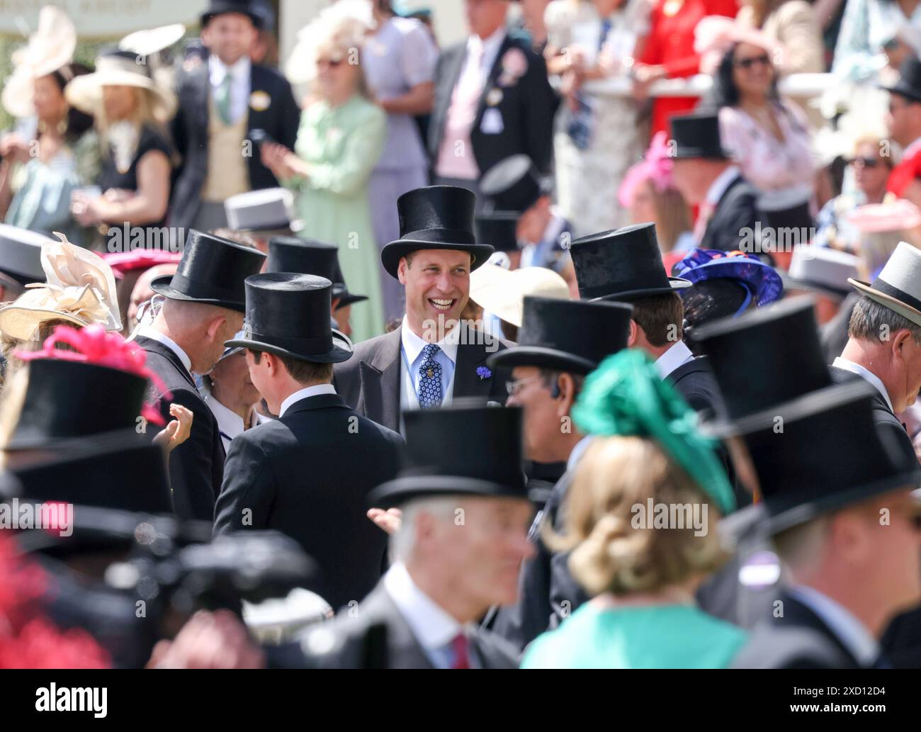 British royal family at ascot hi-res stock photography and images - Alamy