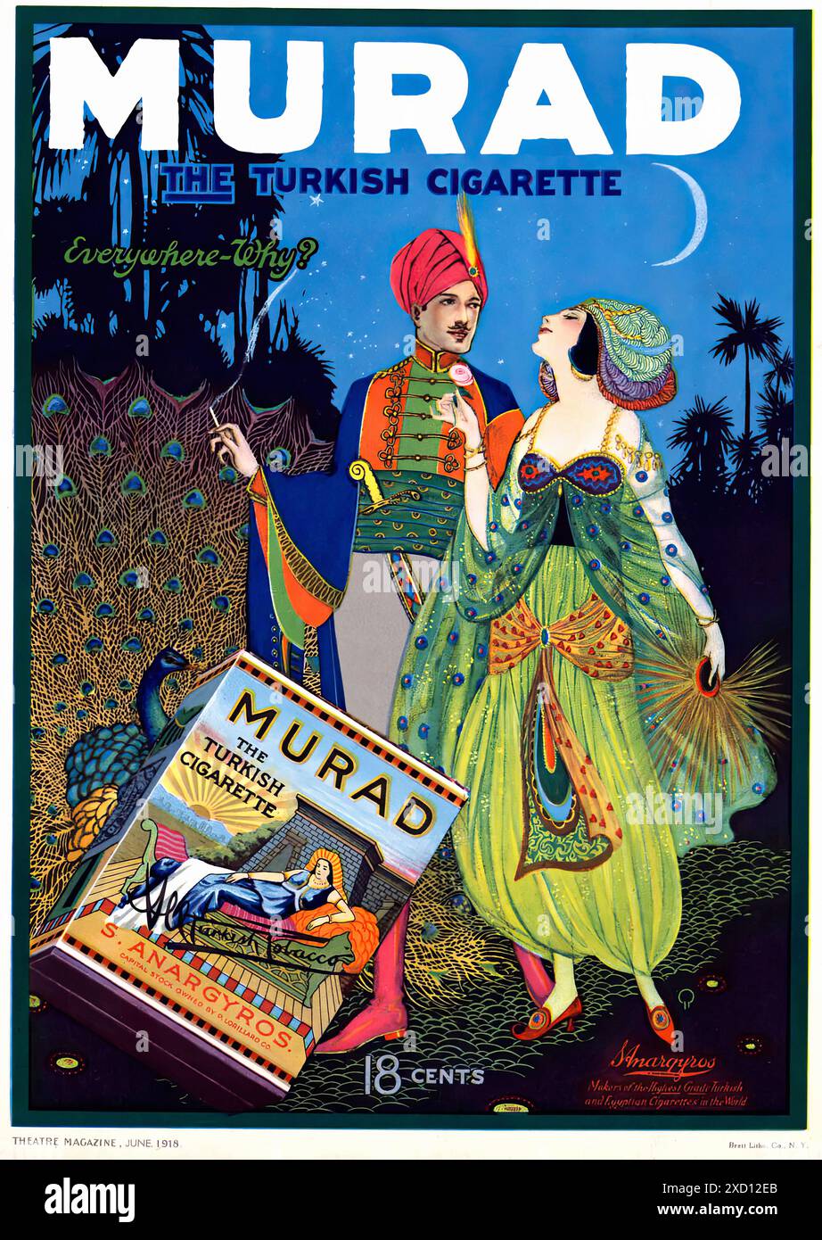 Murad cigarette hi-res stock photography and images - Alamy