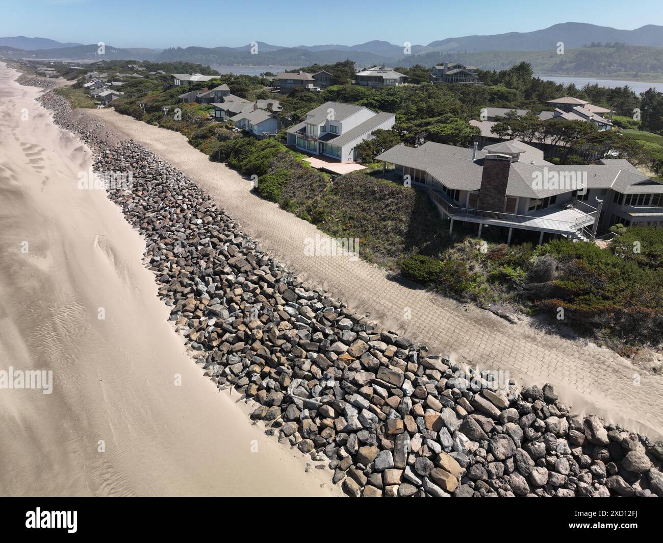 Beach erosion, mitigation,restoration and riprap construction at ...