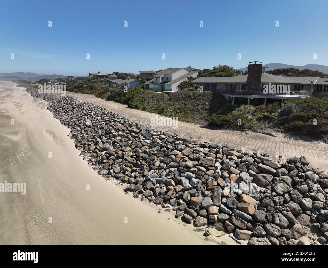 Beach erosion, mitigation,restoration and riprap construction at ...