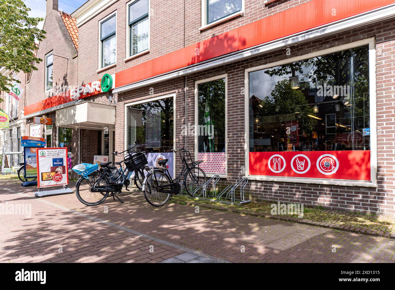 Spar supermarket in Medemblik, Netherlands Stock Photo - Alamy