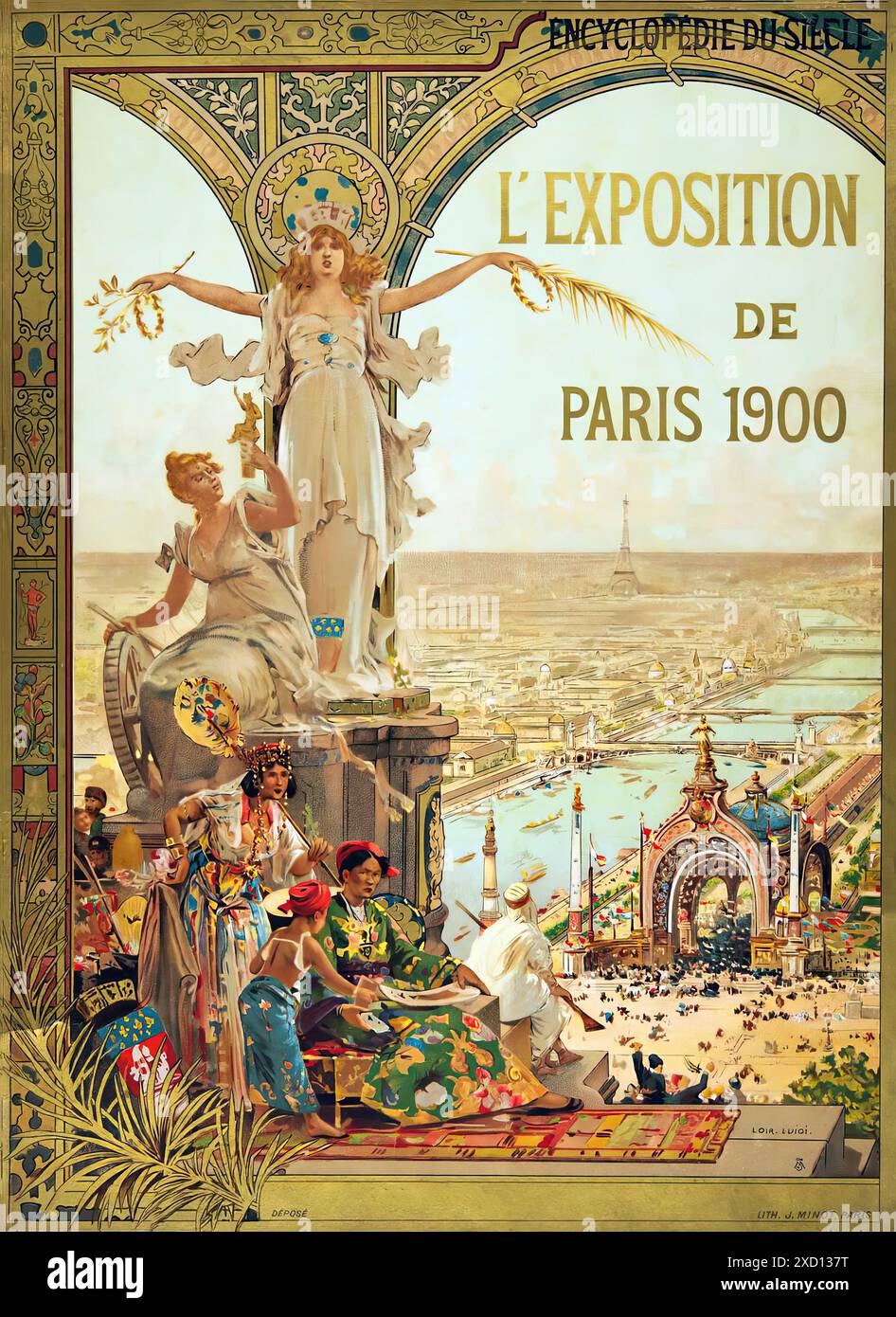 Lexposition de paris 1900 hi-res stock photography and images - Alamy