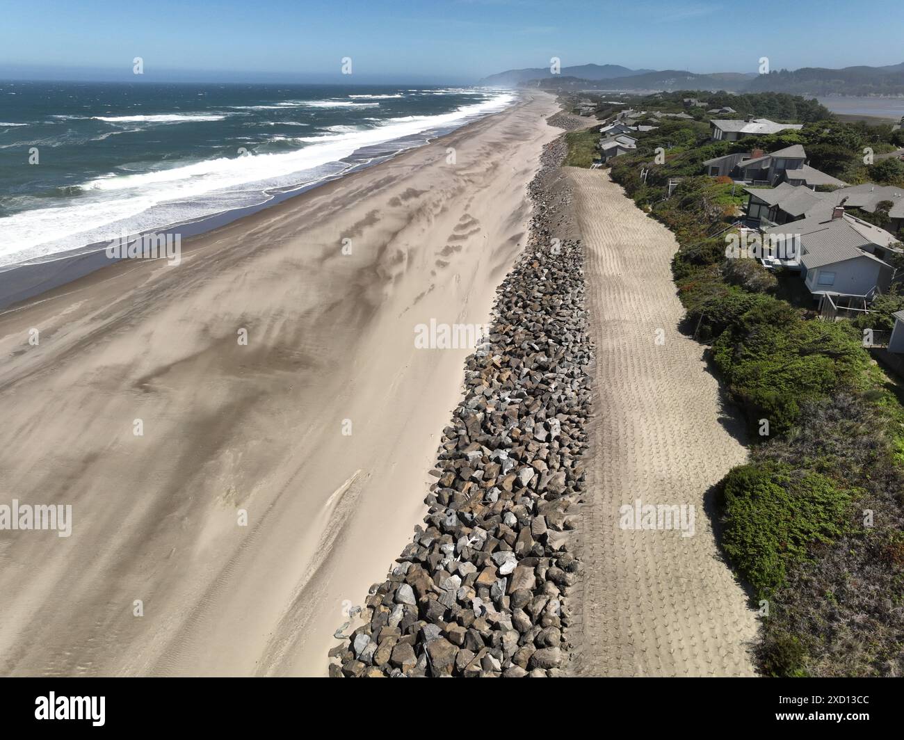 Beach erosion, mitigation,restoration and riprap construction at ...
