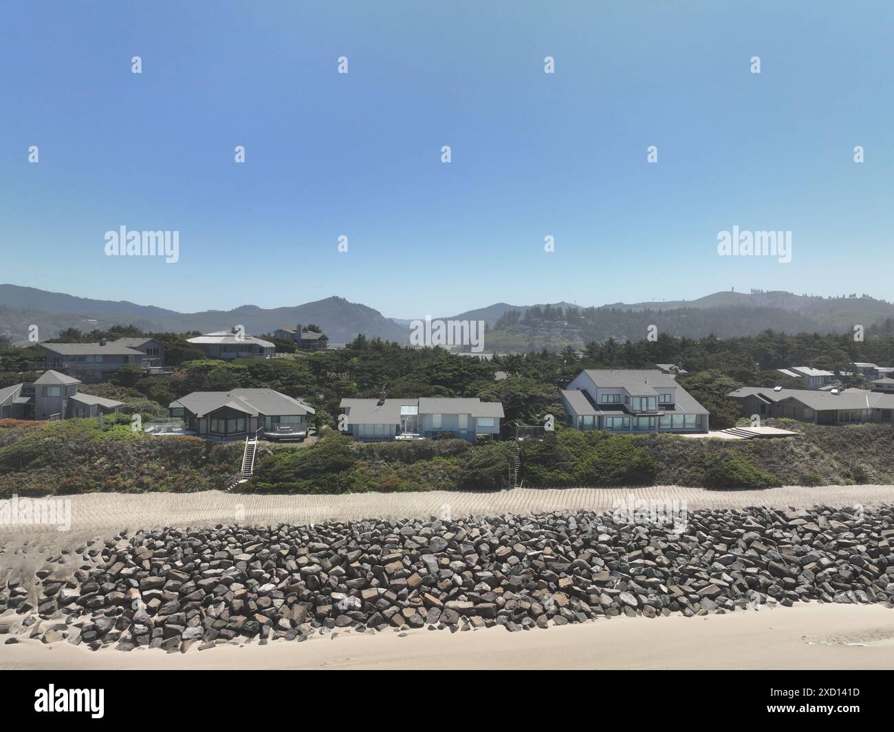 Beach erosion, mitigation,restoration and riprap construction at ...