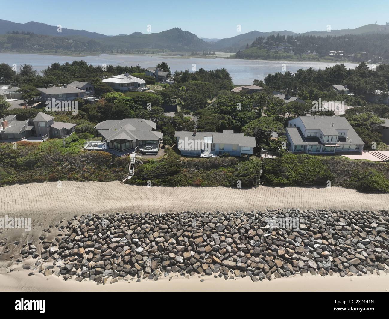 Beach erosion, mitigation,restoration and riprap construction at ...