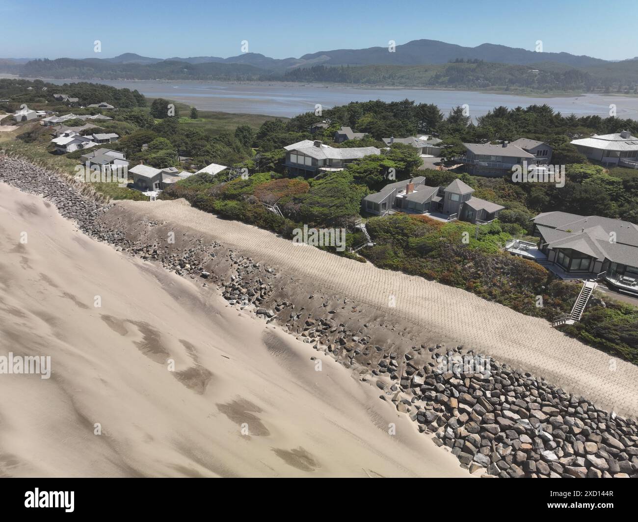 Beach erosion, mitigation,restoration and riprap construction at ...