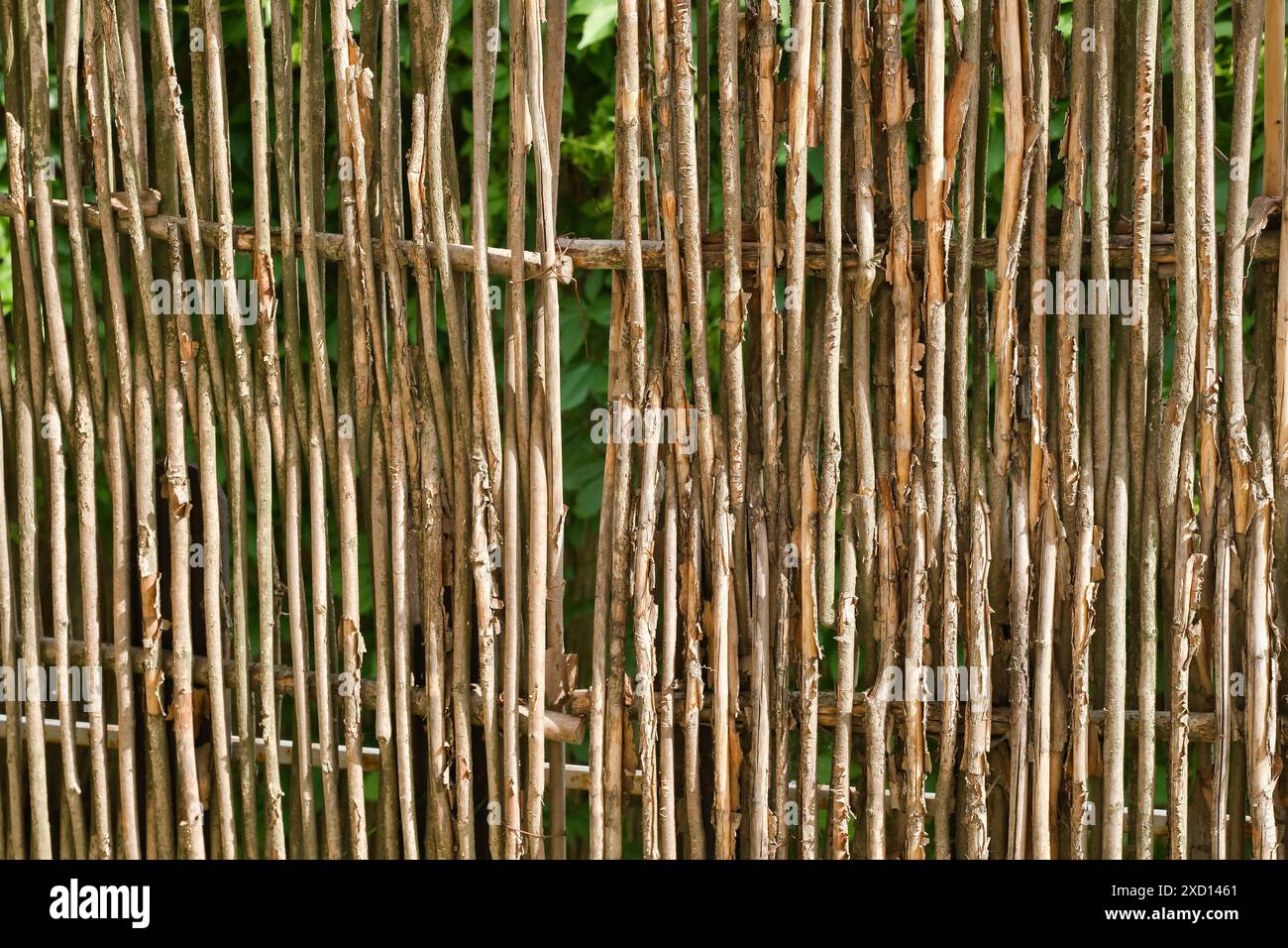 Wattle fence hi-res stock photography and images - Alamy