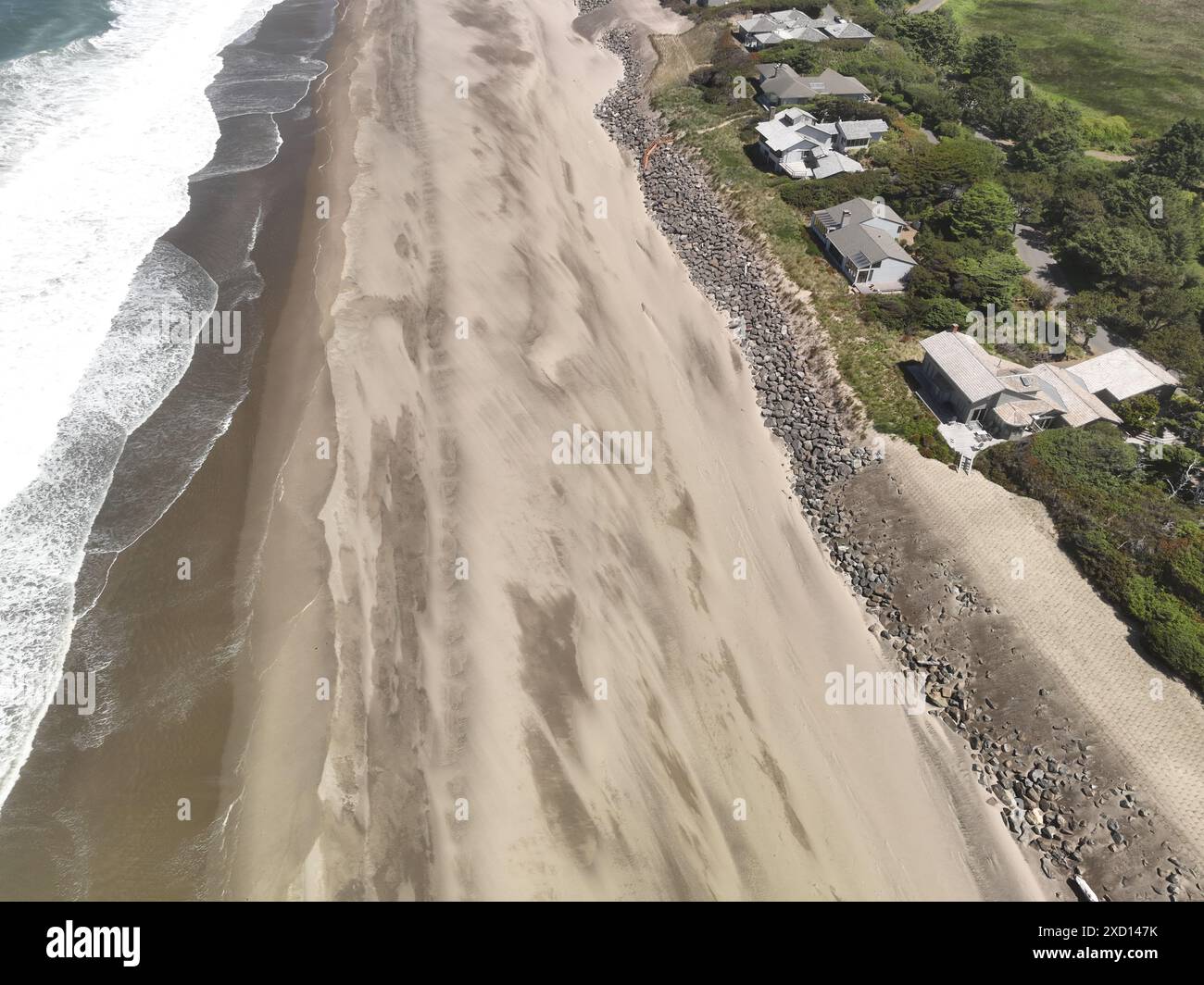 Beach erosion, mitigation,restoration and riprap construction at ...