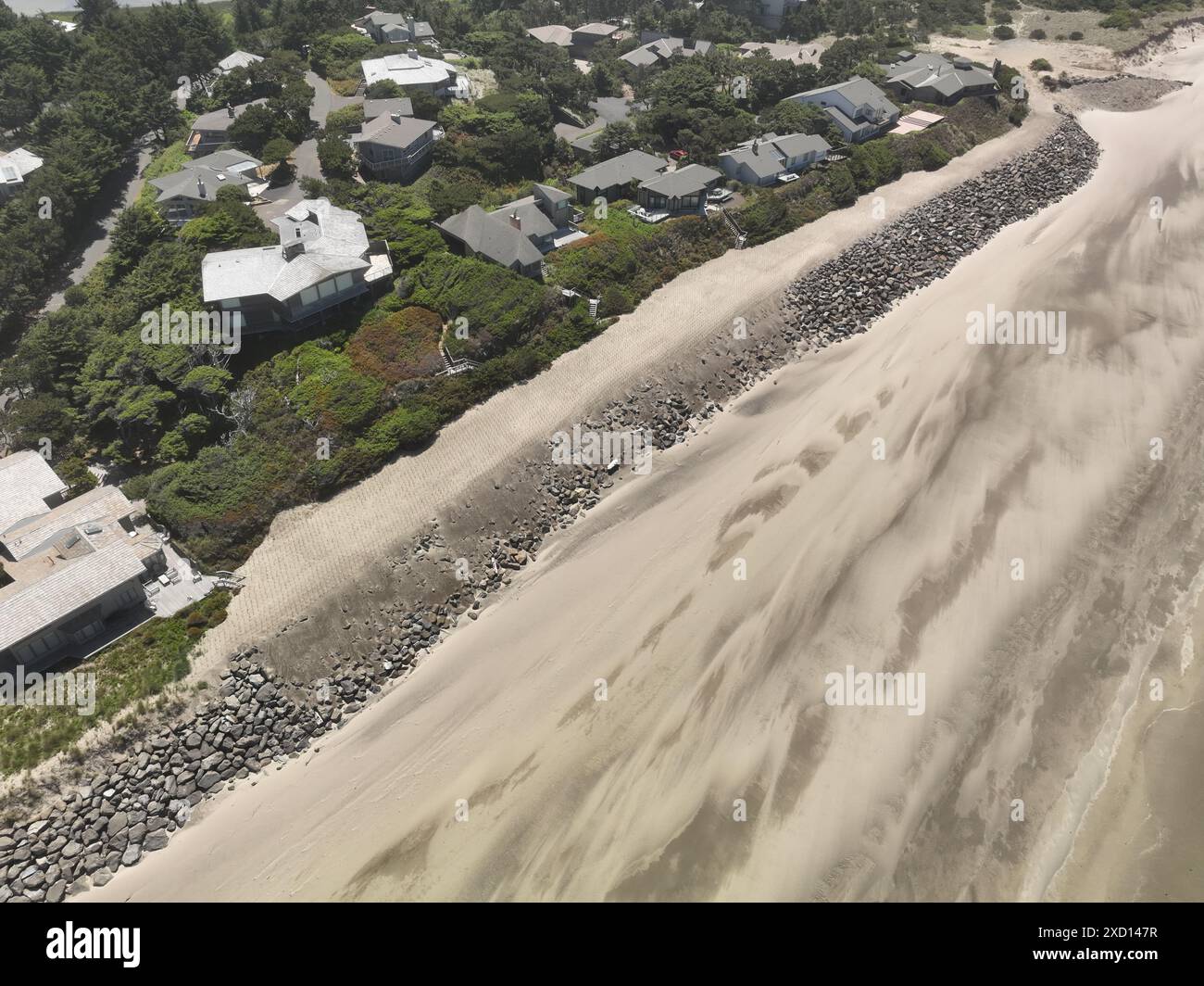 Beach erosion, mitigation,restoration and riprap construction at ...
