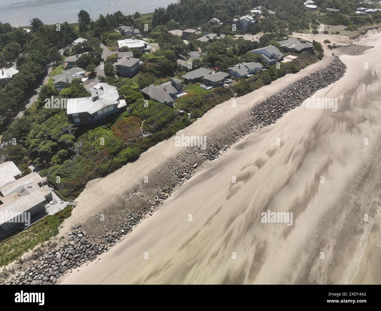 Beach erosion, mitigation,restoration and riprap construction at ...