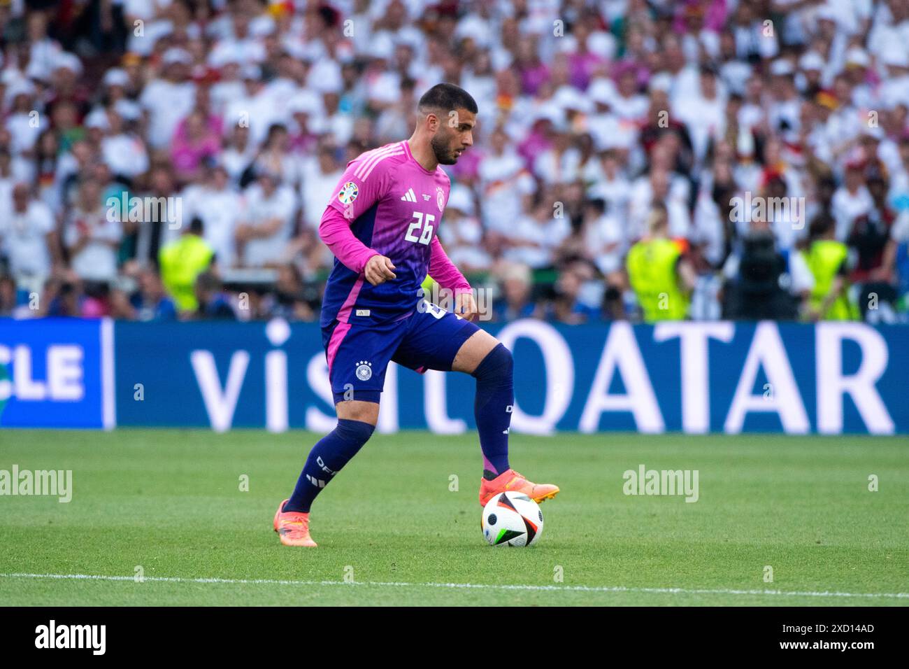 Deniz Undav (Deutschland, #26) am Ball, GER, Germany (GER) vs. Ungarn ...