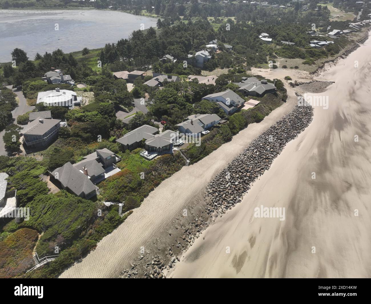 Beach erosion, mitigation,restoration and riprap construction at ...