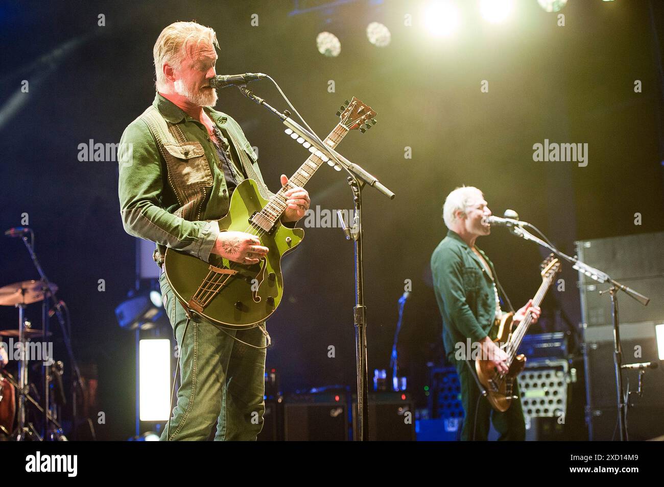 May 7, 2024 - Wilmington, North Carolina; USA - Musician JOSH HOMME and ...