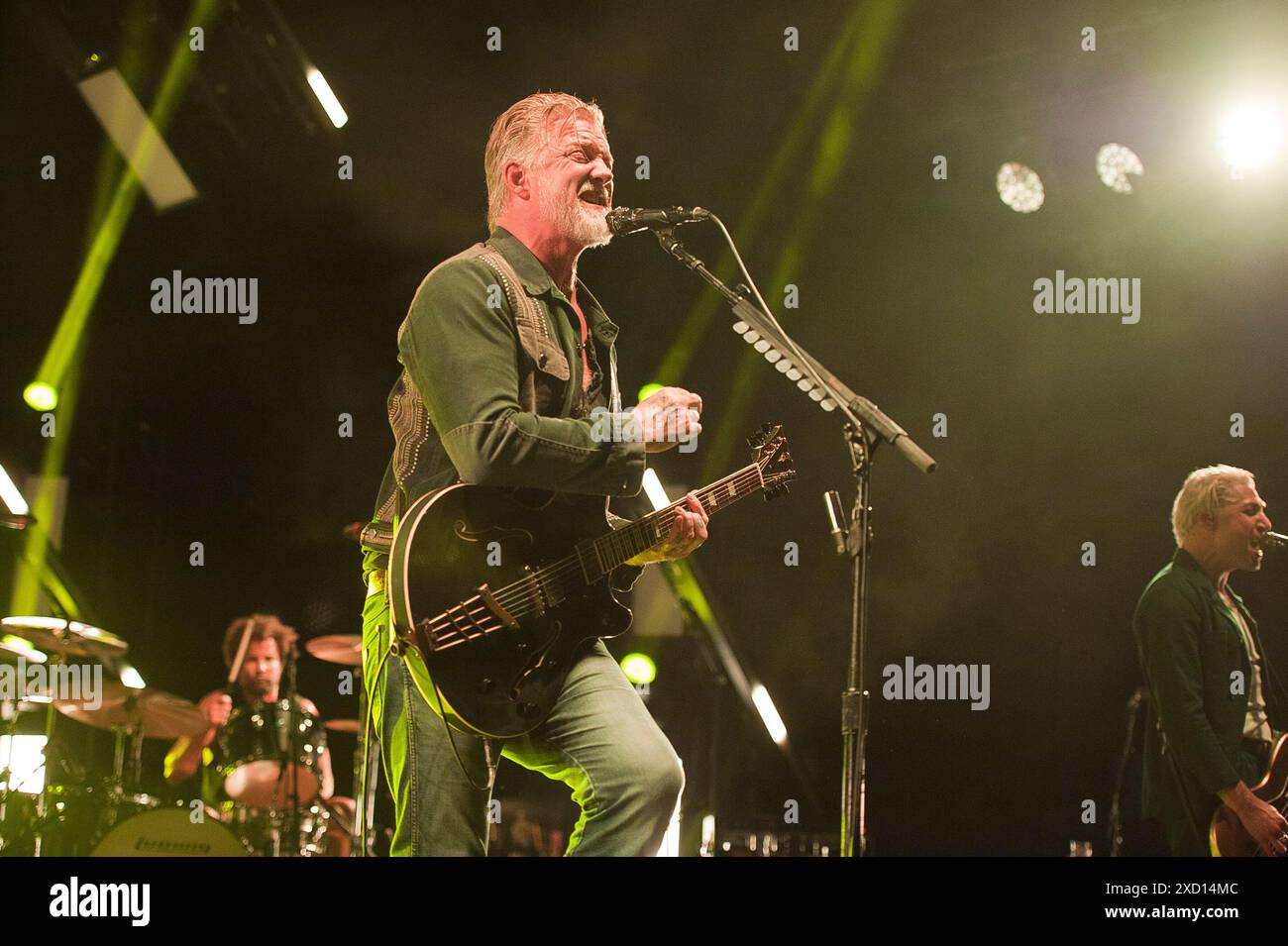 May 7, 2024 - Wilmington, North Carolina; USA - Musician JOSH HOMME and ...