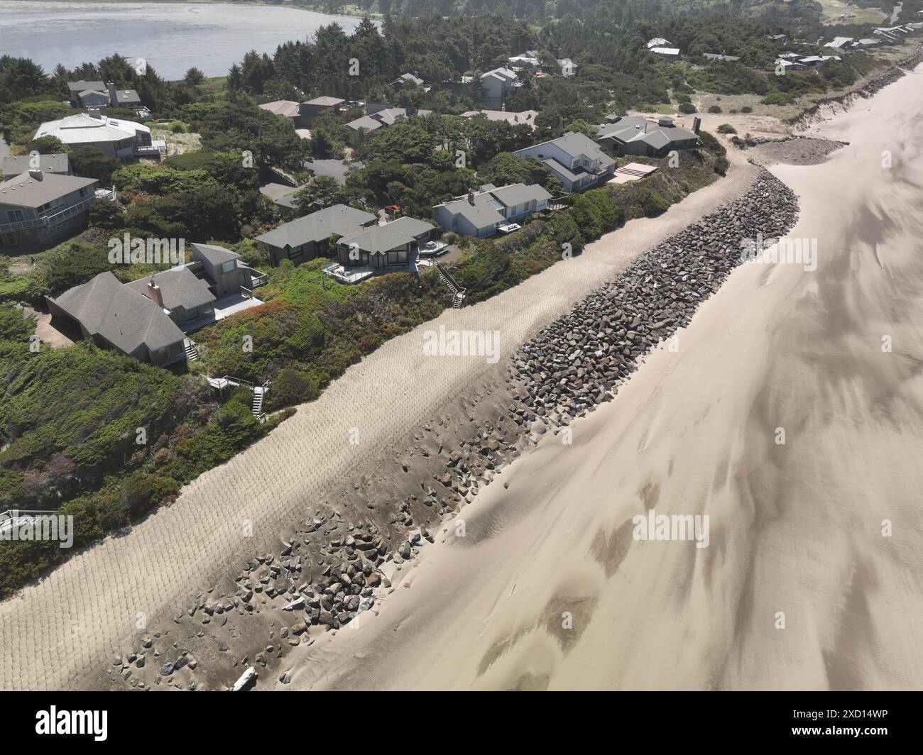 Beach erosion, mitigation,restoration and riprap construction at ...