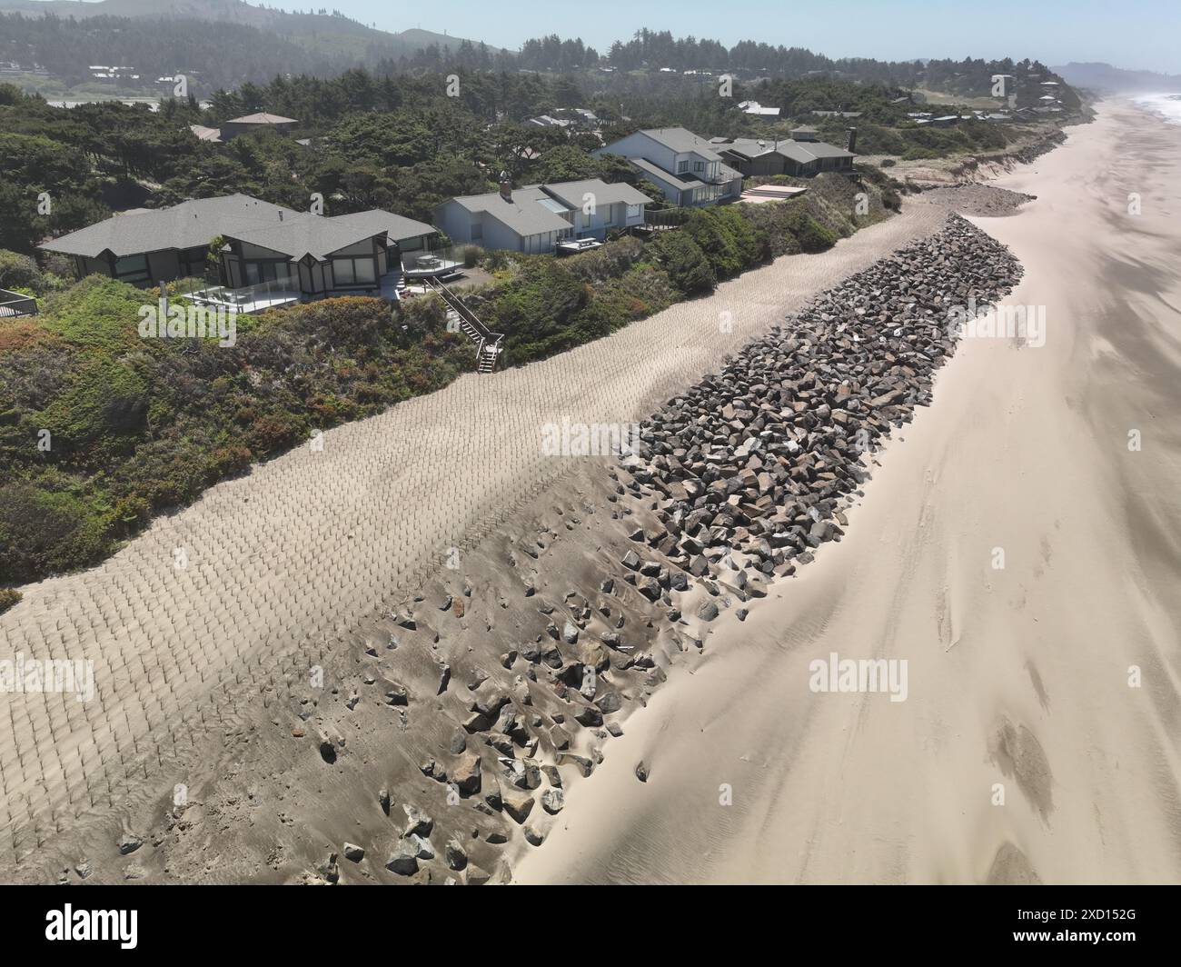 Beach erosion, mitigation,restoration and riprap construction at ...