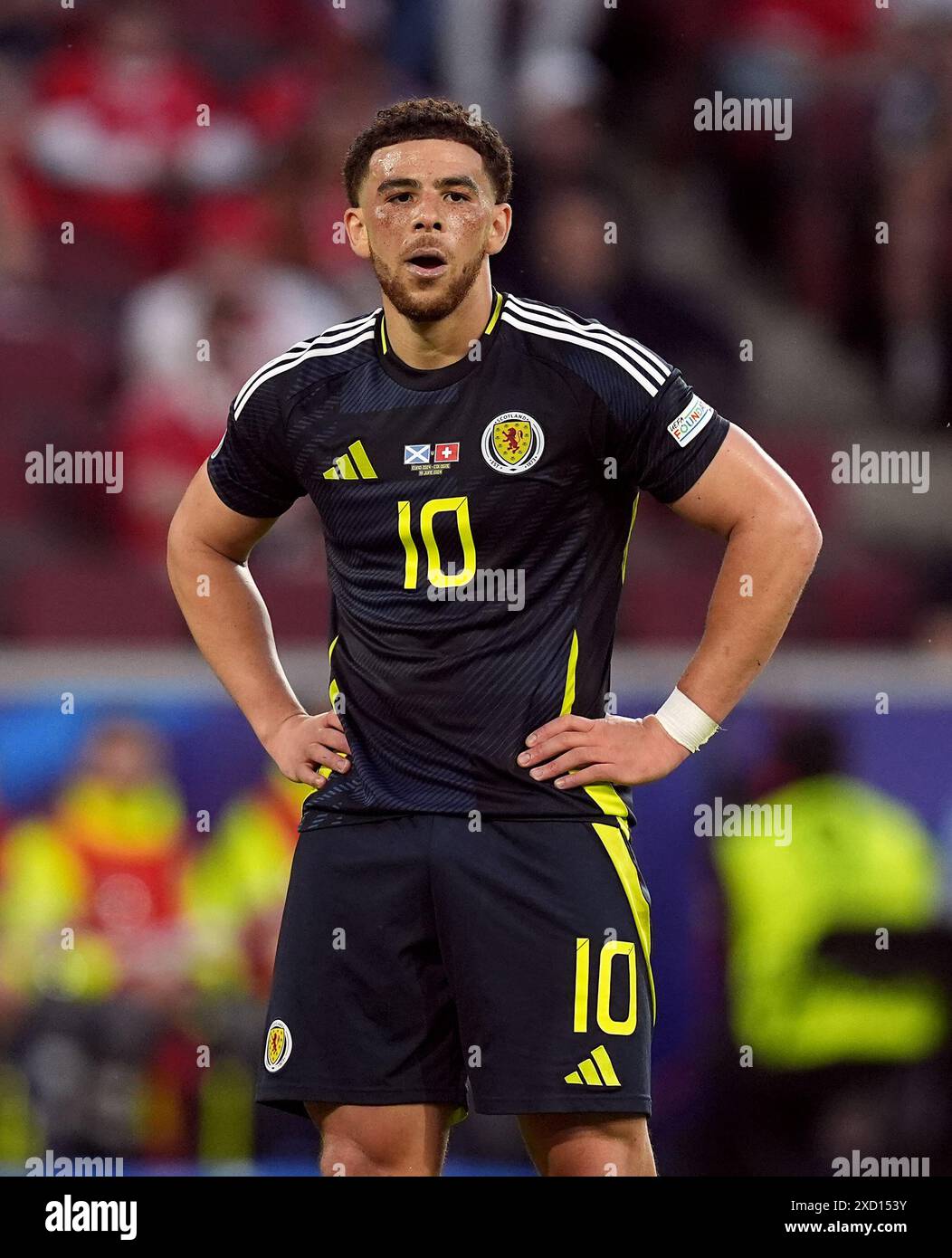 Scotland's Che Adams during the UEFA Euro 2024 Group A match at the ...