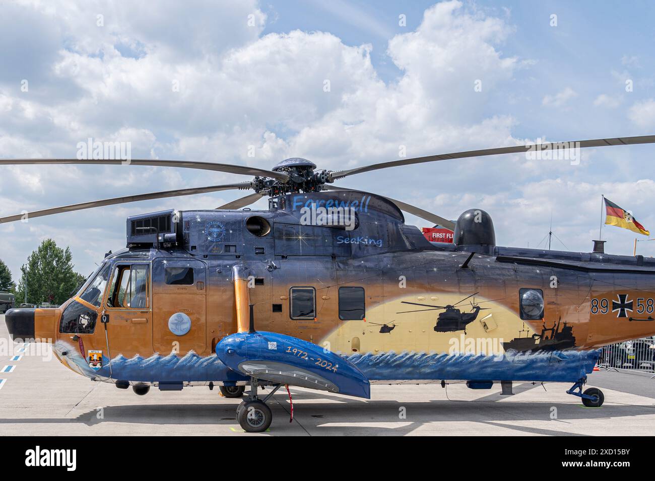 Westland WS-61 Sea King Mk41, Germany - Navy Stock Photo - Alamy