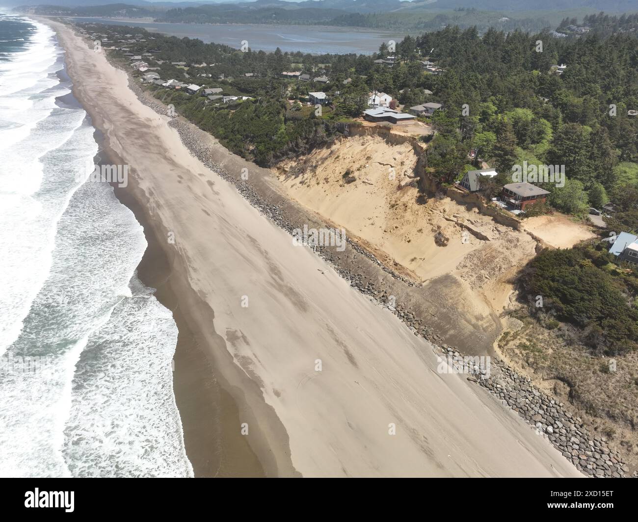 Beach erosion, mitigation,restoration and riprap construction at ...