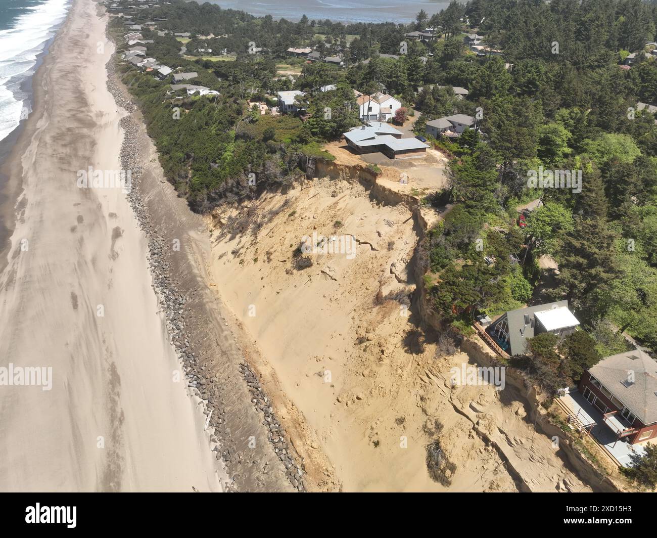 Beach erosion, mitigation,restoration and riprap construction at ...