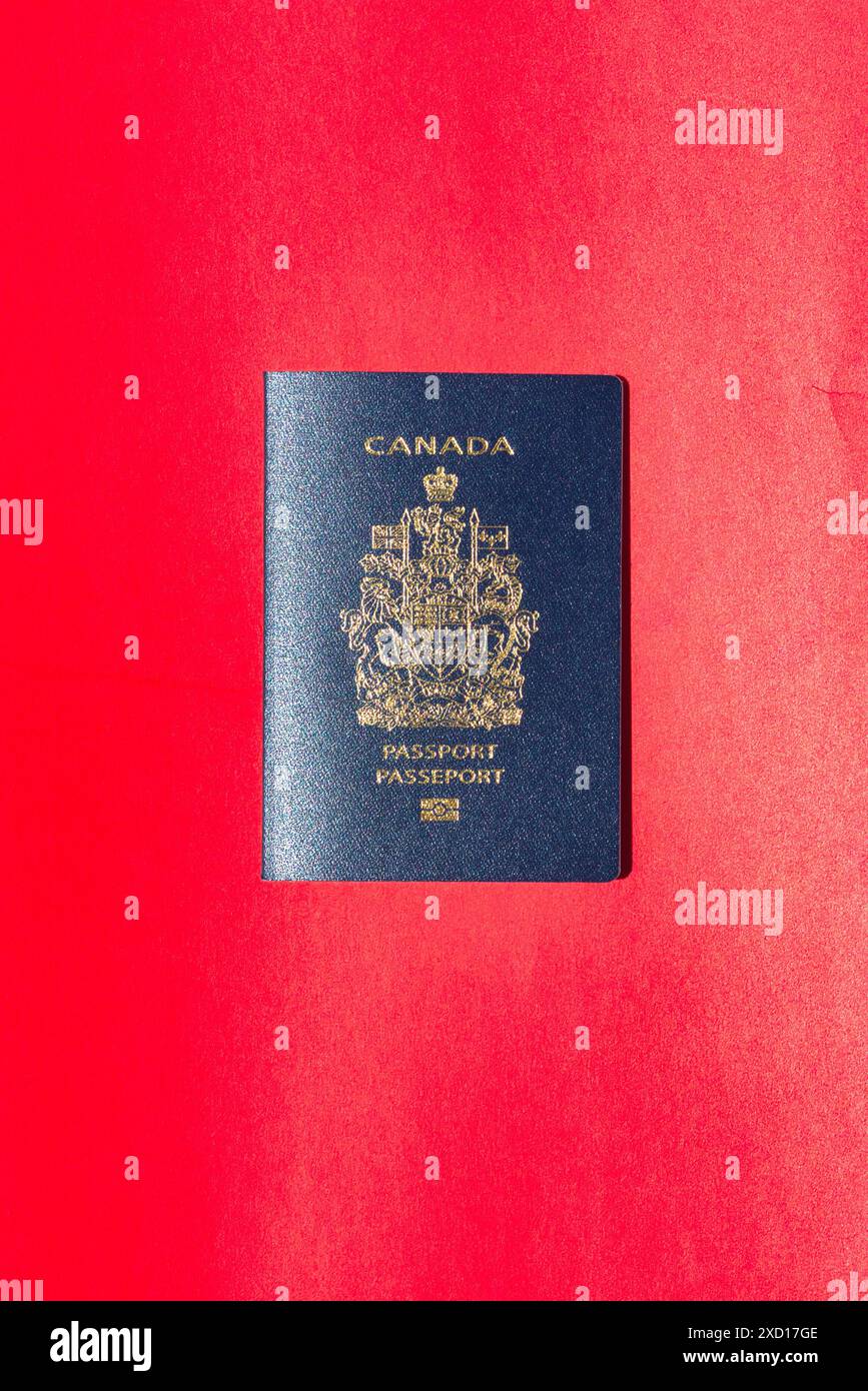 Canadian citizenship concept red hi-res stock photography and images ...