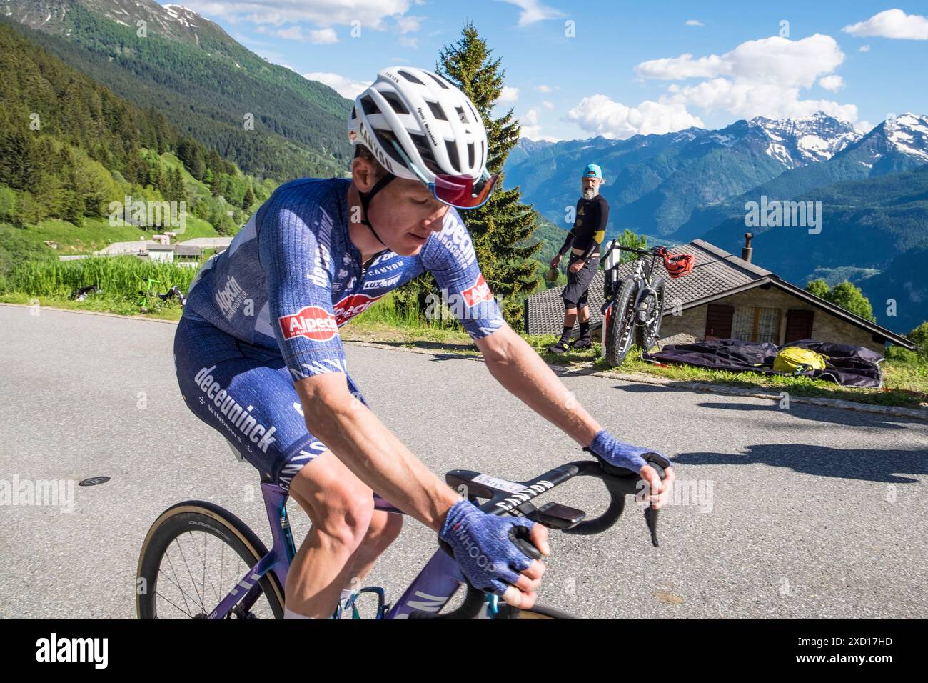 Switzerland, Canton Ticino, Tour de Suisse 2024, Cari Stock Photo - Alamy