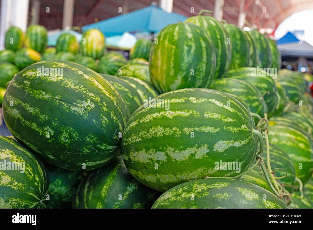 Street vendor watermelons hi-res stock photography and images - Alamy