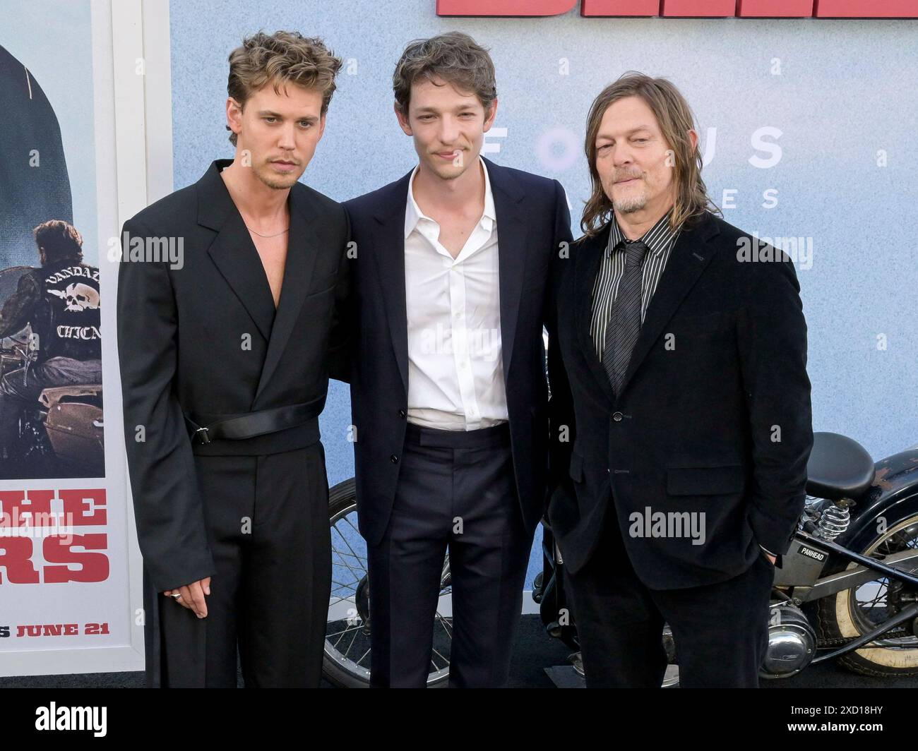 June 17, 2024, Hollywood, California, USA: (L-R) Austin Butler, Mike ...