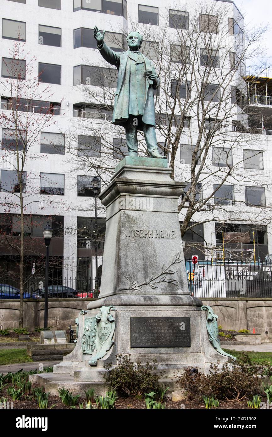 Statue of Joseph Howe, former premier, at the Province House on Hollis ...