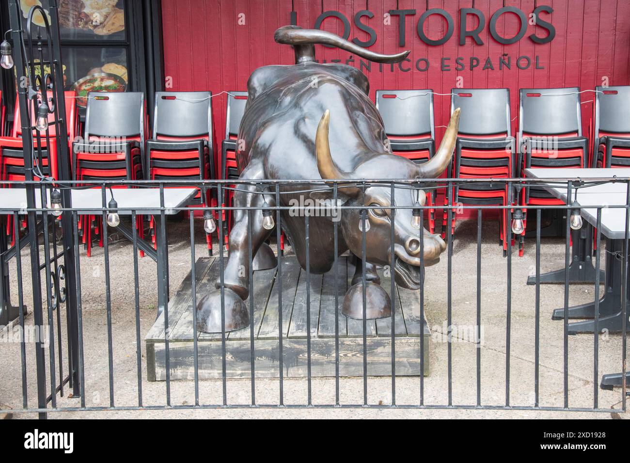 Los Toros restaurant on George Street in downtown Halifax, Nova Scotia ...