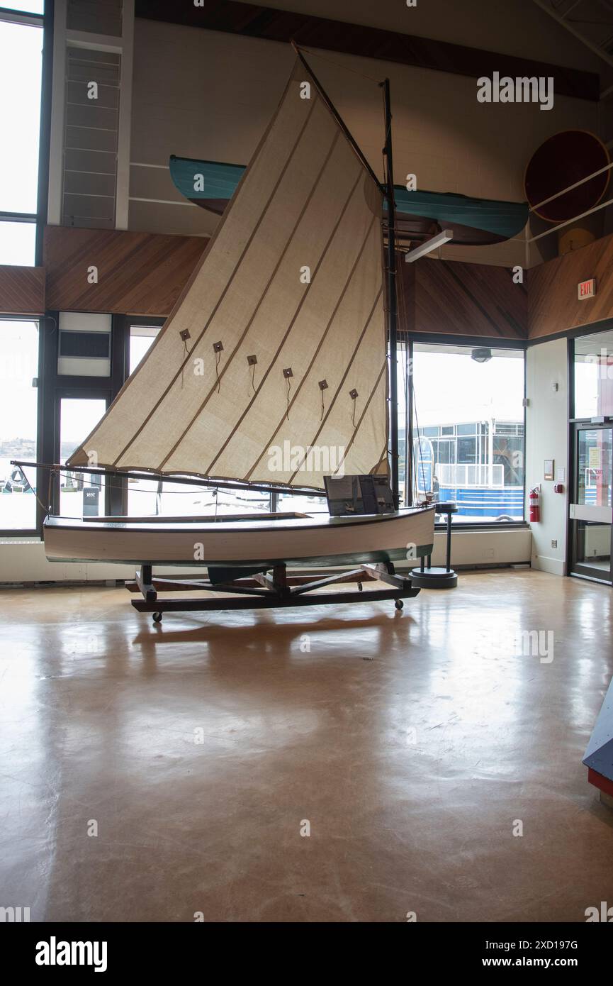 Beinn Bhreagh dinghy at the Maritime Museum of the Atlantic at the ...