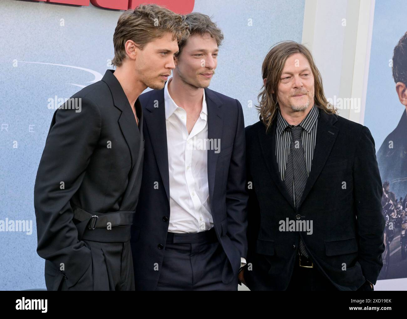 June 17, 2024, Hollywood, California, USA: (L-R) Austin Butler, Mike ...