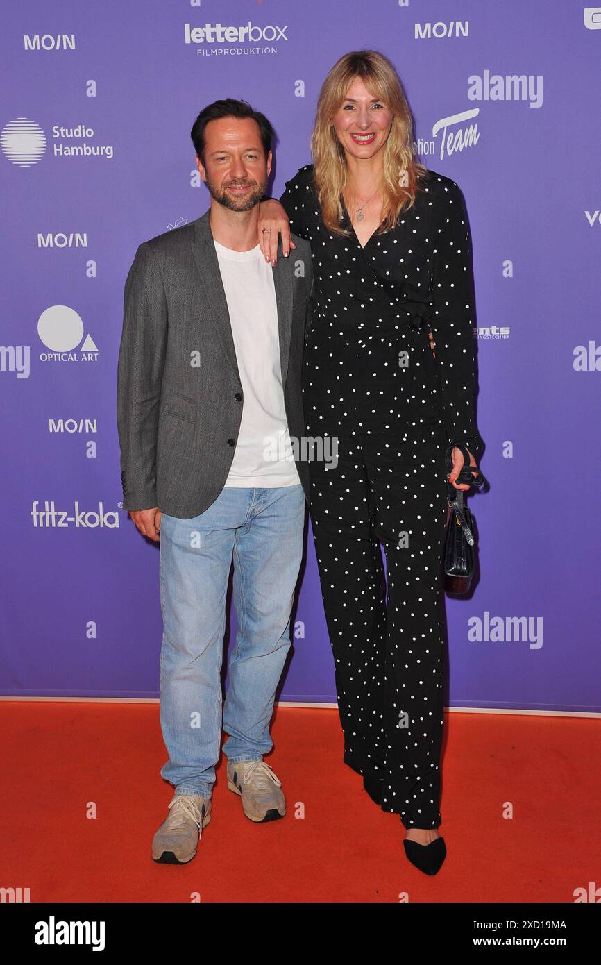 Andrea Gerhard mit Freund David Wehle. MOIN Mittsommer 2024 ...