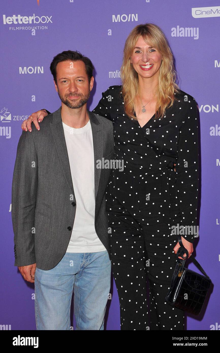 Andrea Gerhard mit Freund David Wehle. MOIN Mittsommer 2024 ...
