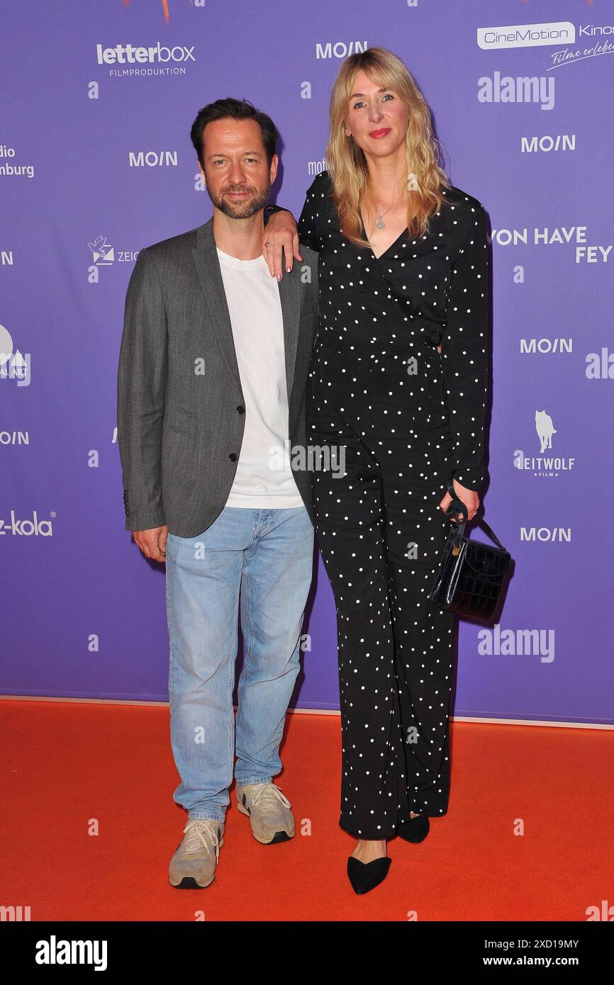 Andrea Gerhard mit Freund David Wehle. MOIN Mittsommer 2024 ...