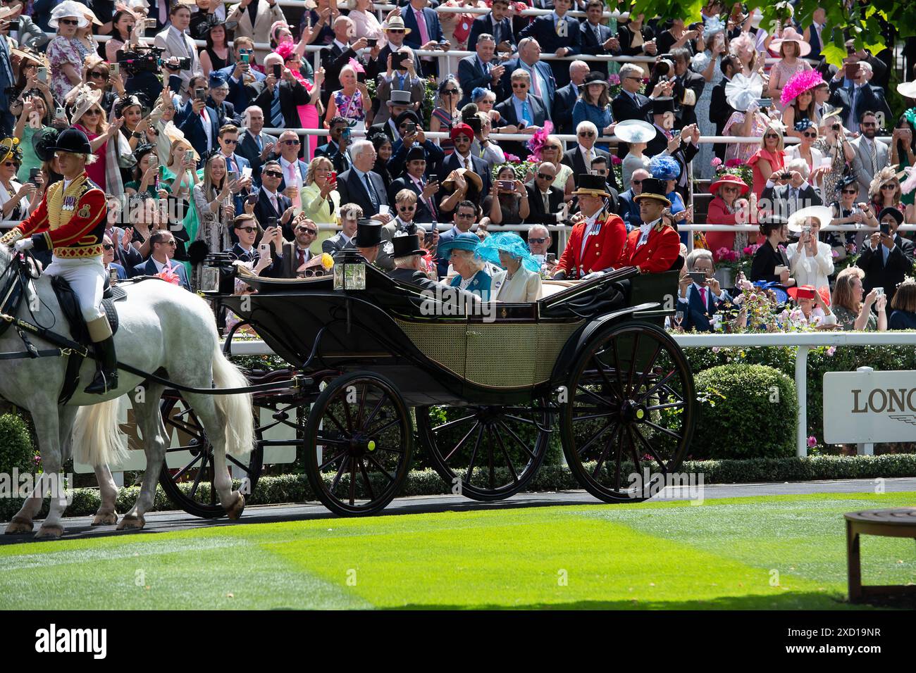 The Queen, The Prince of Wales, The Earl of Halifax and The Countess of ...