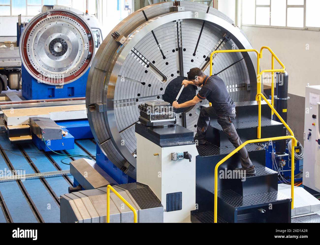 Machining Centre, CNC, Horizontal turning and Milling lathe. Design ...