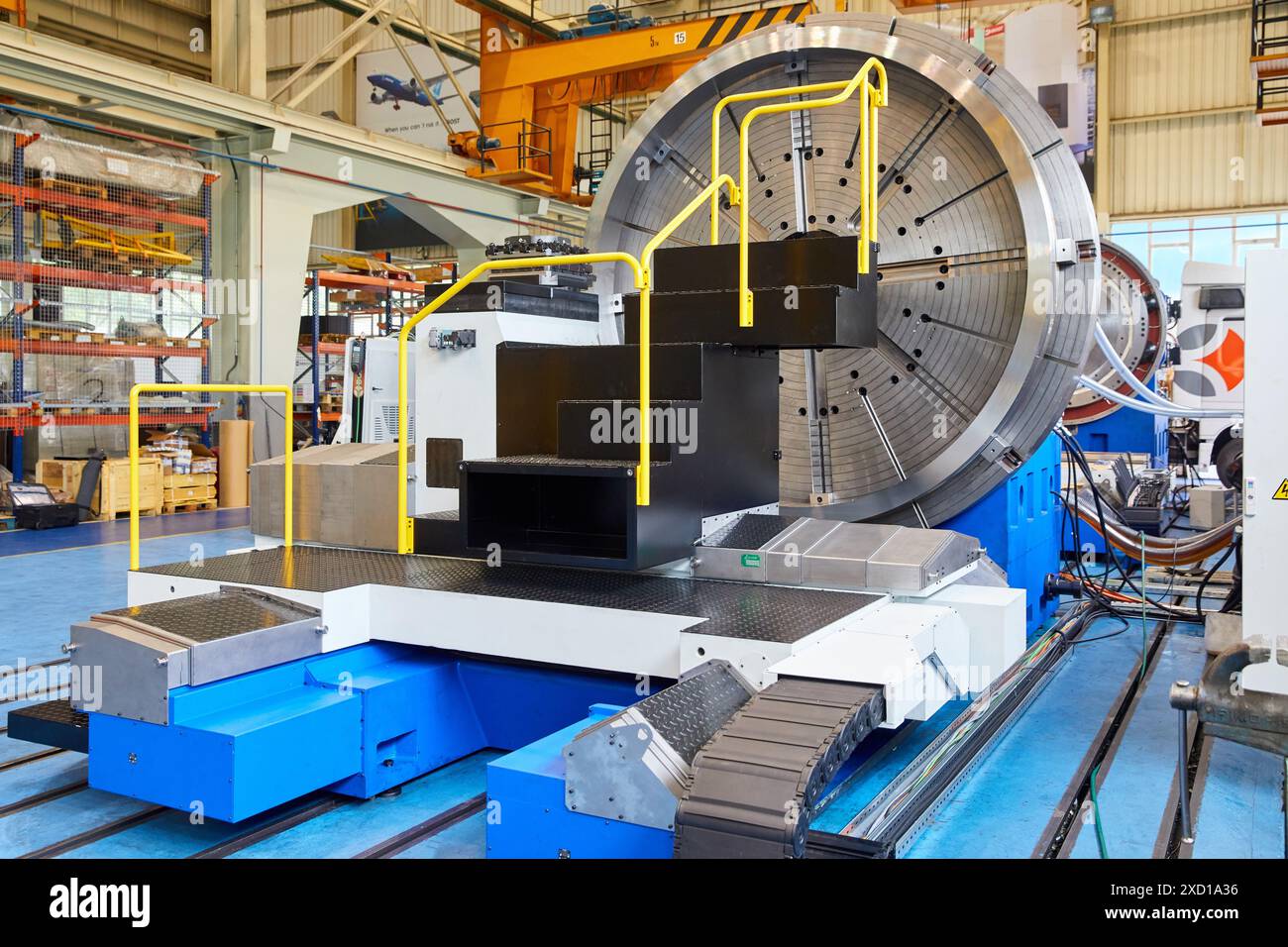 Machining Centre, CNC, Horizontal turning and Milling lathe. Design ...