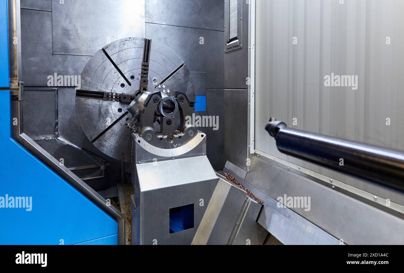 Machining Centre, CNC, Horizontal turning and Milling lathe. Design ...