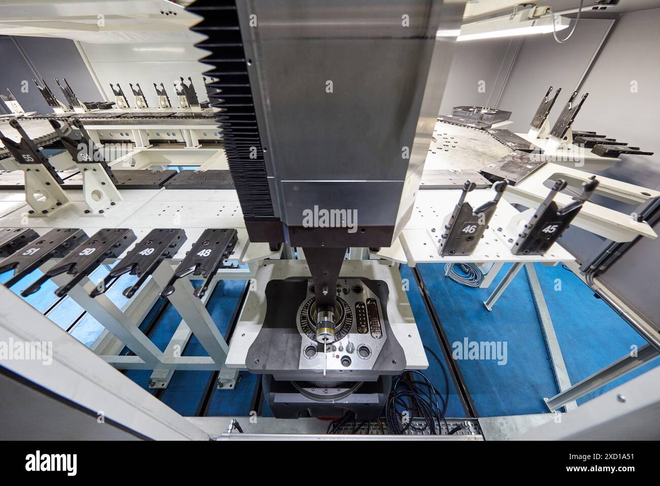 Tool changer, Machining Centre, CNC, Vertical turning and Milling lathe ...